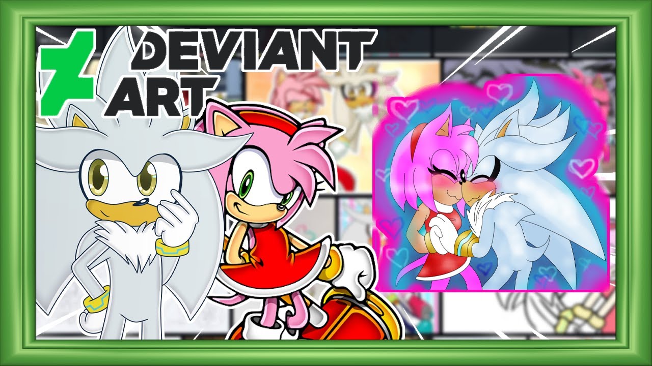 Silver & Amy Visit Deviant Art - SILVAMY?!?