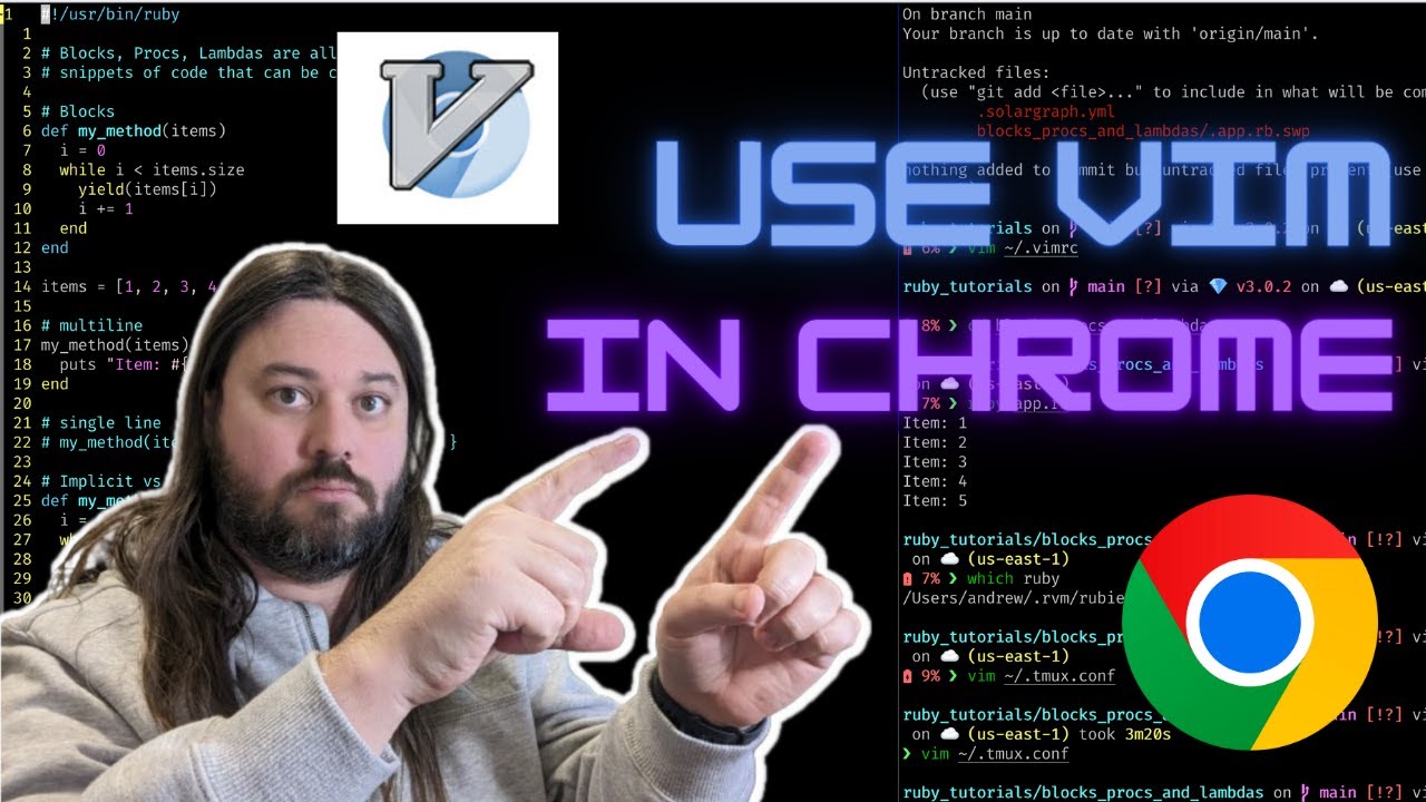 Use Vim in Chrome - Using Vimium