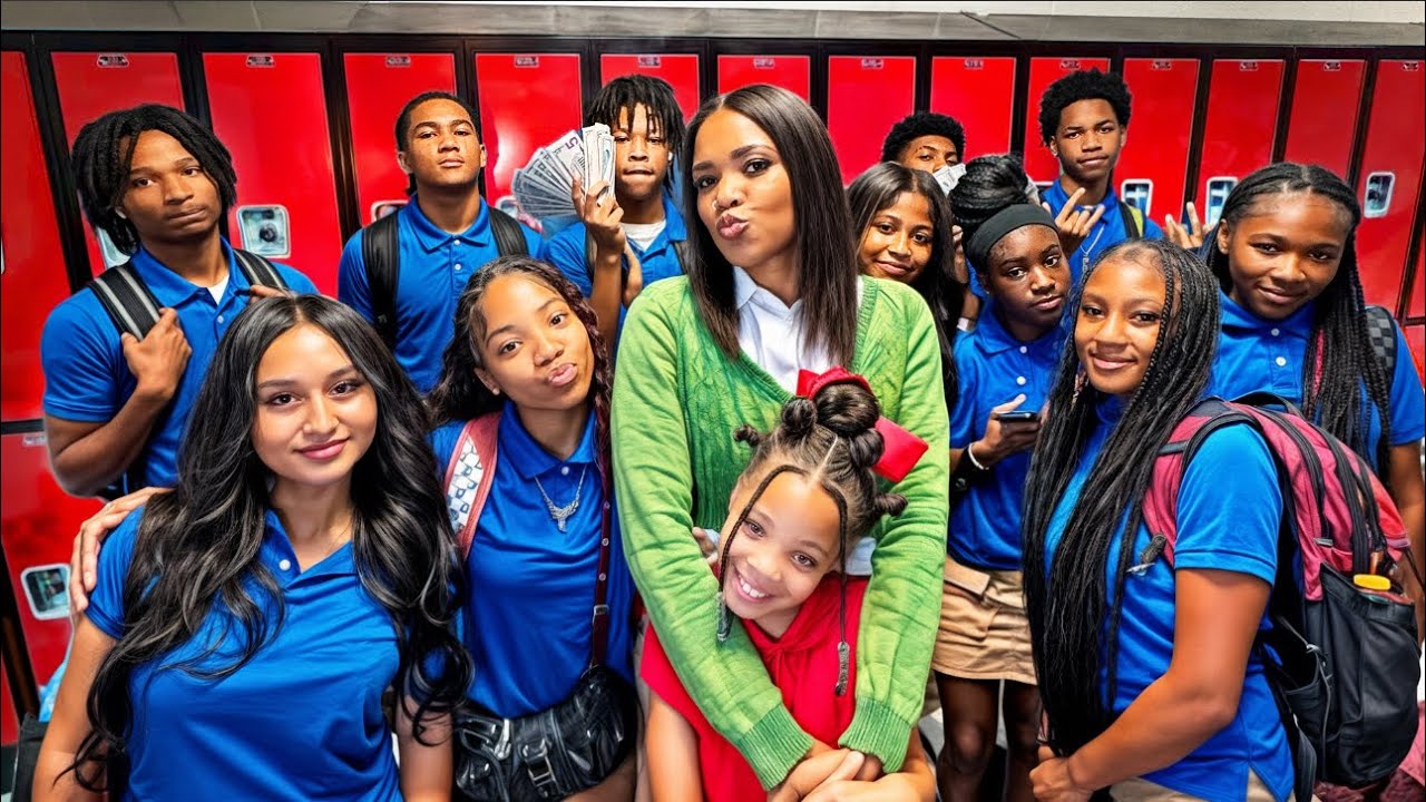 First Day SCHOOL BEEF - Nova SNEAKS to High School -S1E1 