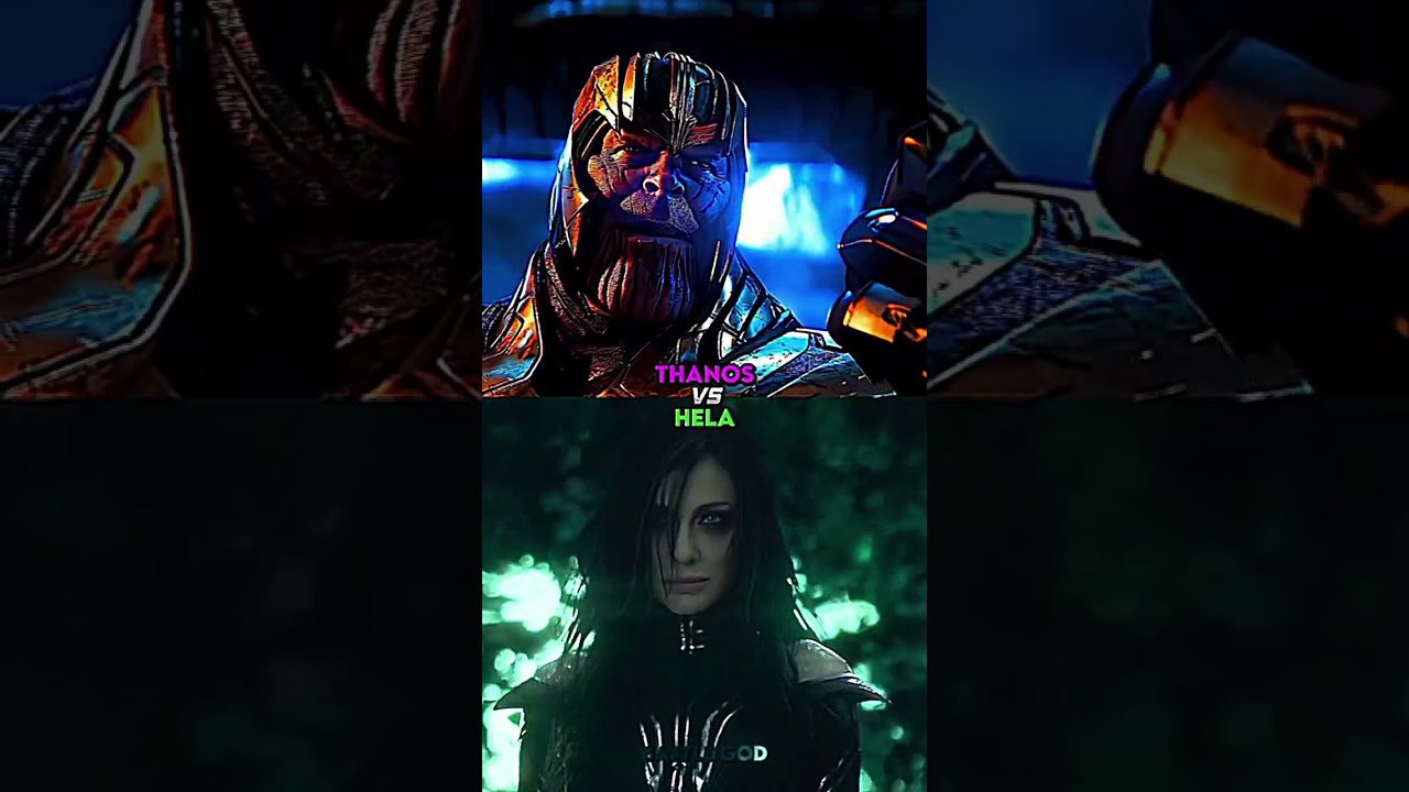 THANOS VS MCU VILLAINS | BATTLE