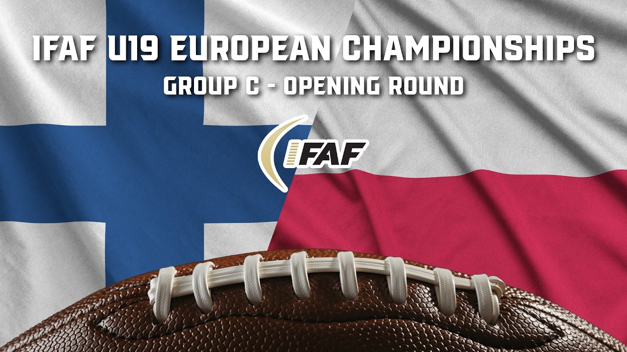Finland vs. Poland | IFAF U19 European Tournament | Group C Opening Round