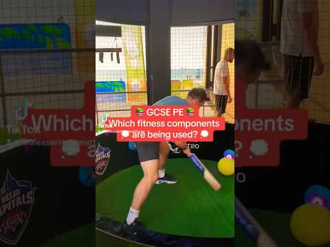 πGCSE PEπWhich fitness components are being used? #youtubeshorts #video #education