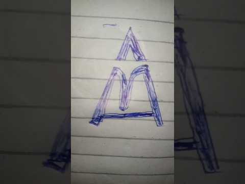 AM logo Design. #logo #logodesign #coreldraw
