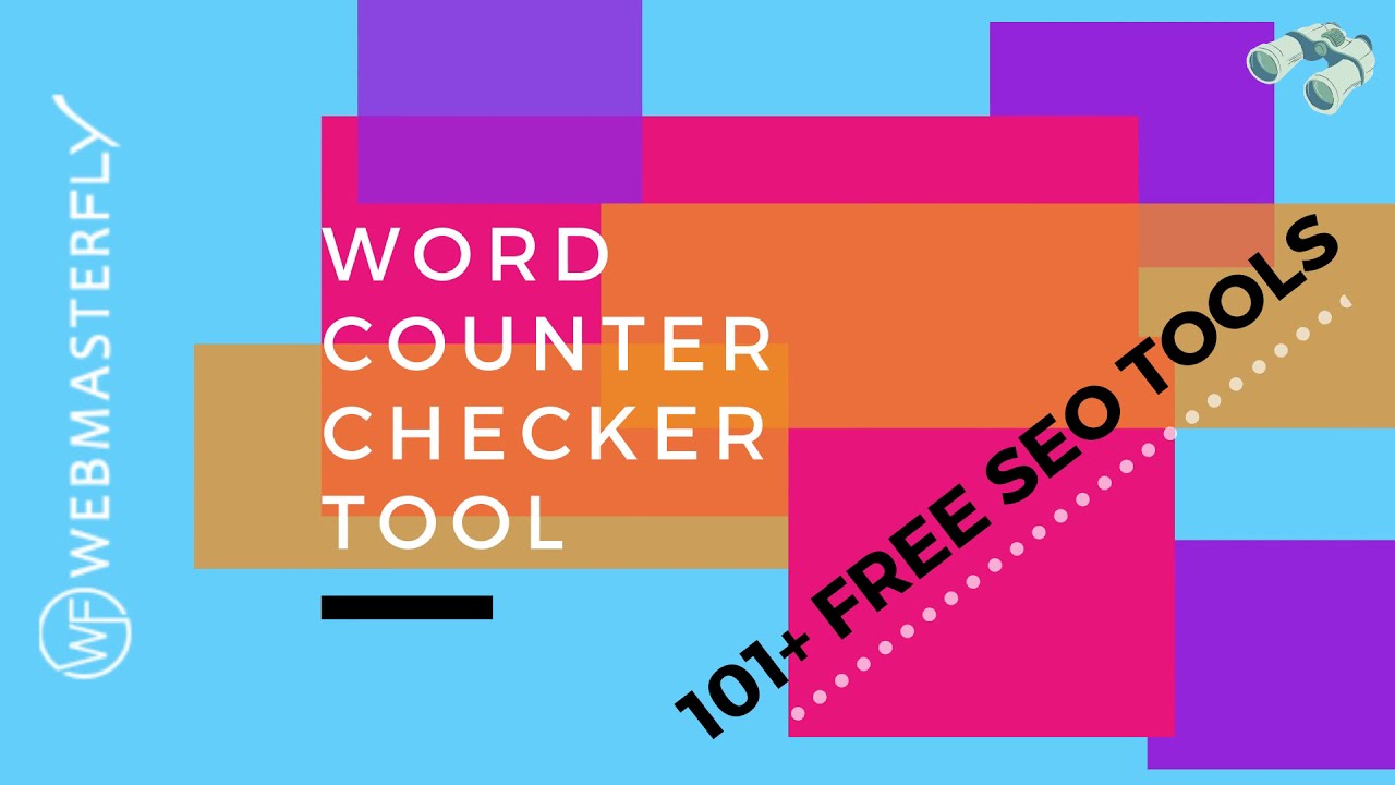 Free Online Character and Word Count Tool by Webmasterfly