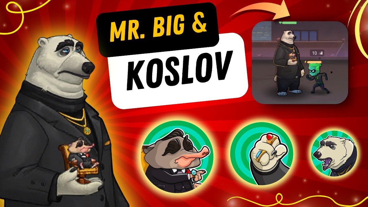 MR. BIG & KOSLOV ready for battle #zootopia #disney