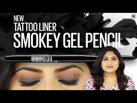 *NEW* Maybelline Tattoo Liner Smokey Eyeliner Pencil Review | #maybelline #tattooliner #smokeyeyes