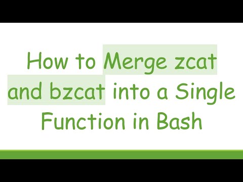 How to Merge zcat and bzcat into a Single Function in Bash