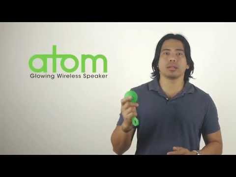 Sound Science Atom Glowing Wireless Speaker
