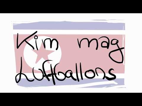 Kim mag Ballons Animation