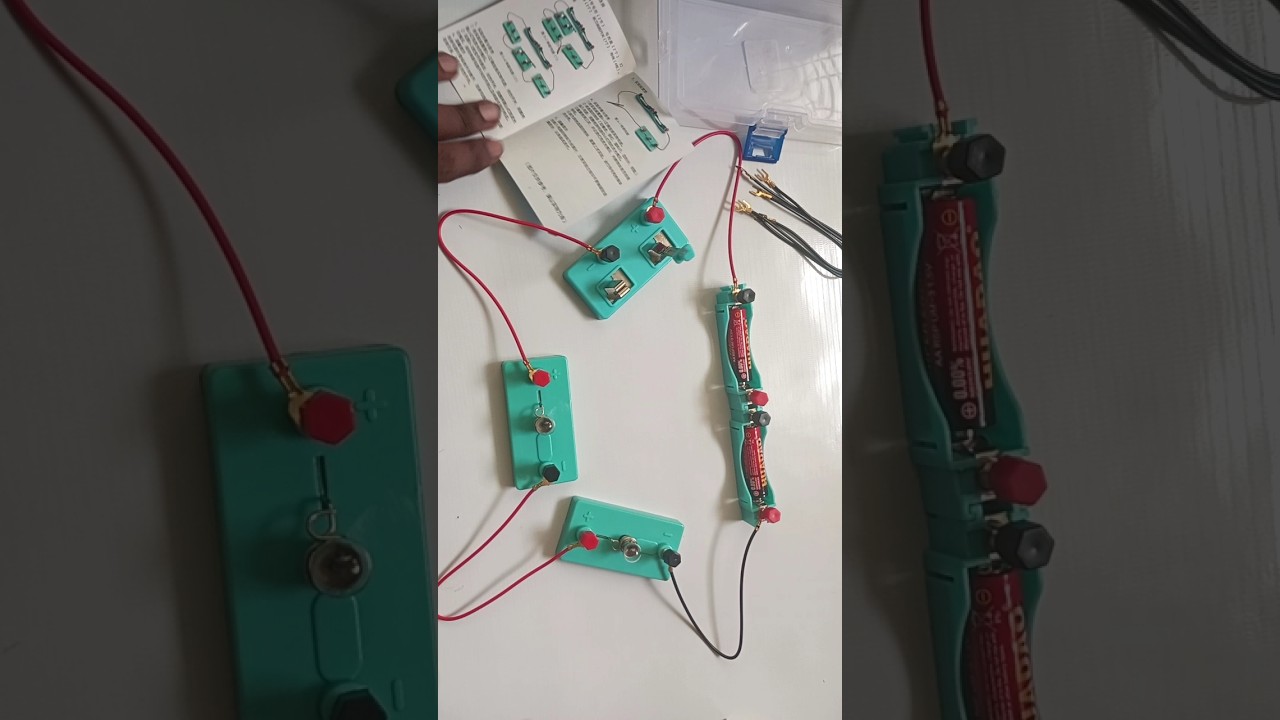 Circuit Learning Kit - Experiment 3 #electricalcircuit #shortsvideo #shorts