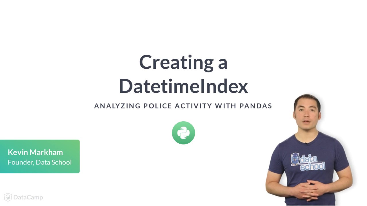 Python Tutorial: Creating a DatetimeIndex