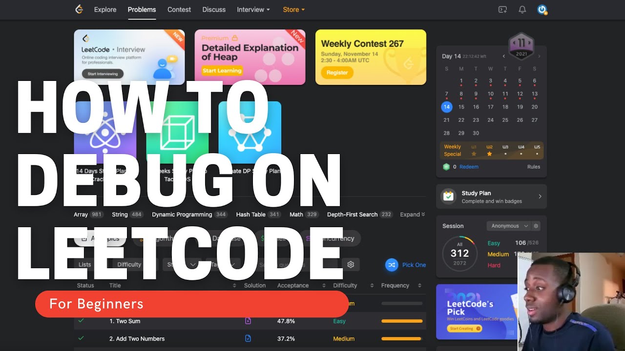 HOW TO DEBUG ON LEETCODE | For Beginners