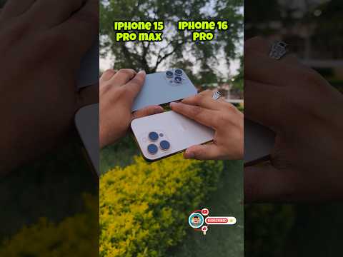Iphone 15 Pro Max Vs Iphone 16 Pro Video Stabilization #shorts