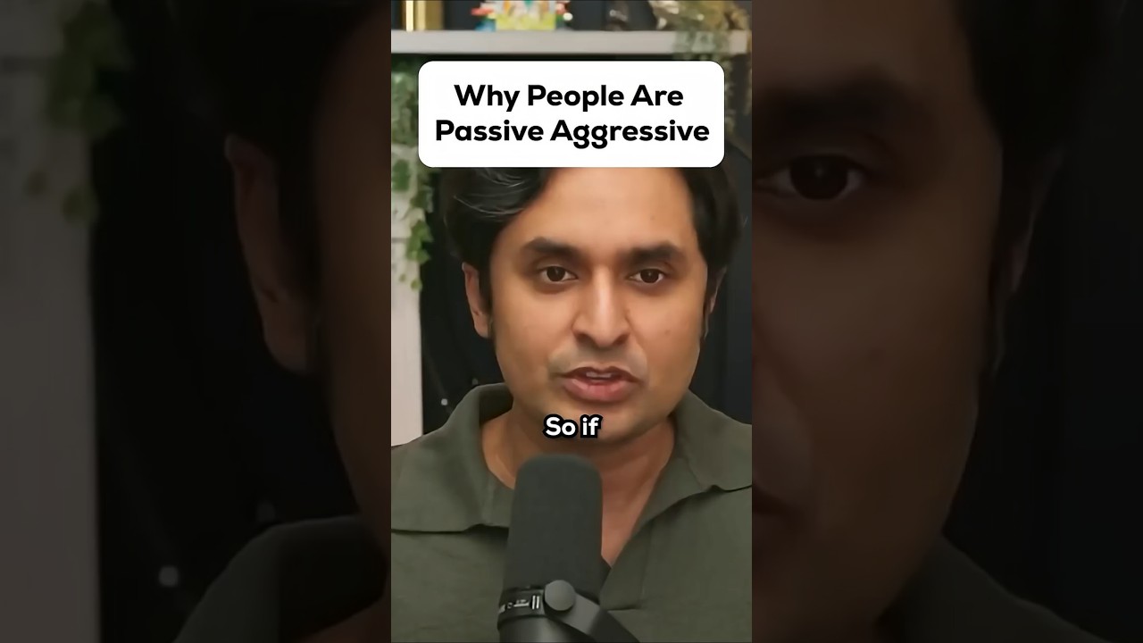 Why people are passive aggressive