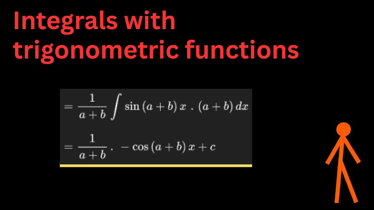 Solutions of integrals having trigonometric functions| Grade 11 & 12 English