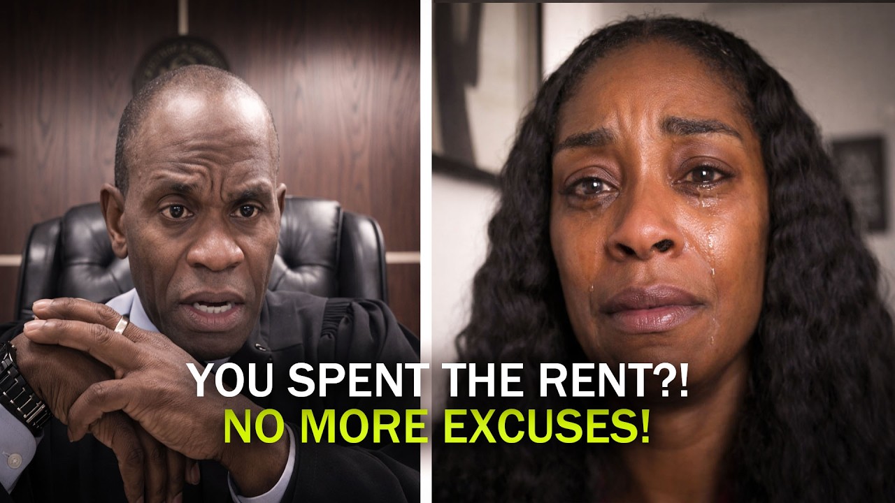 Judge  DESTROYS Tenant’s $300 Rent EXCUSE — “You Spent It on WHAT?!”