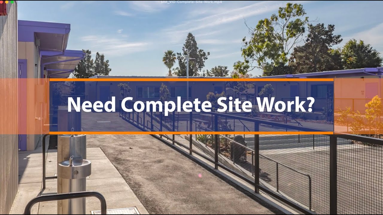 Mobile Modular Complete Site work Solutions