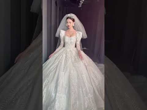 Chinese wedding dress collection beautiful Asian wedding gown style Korean Japanese brides trend