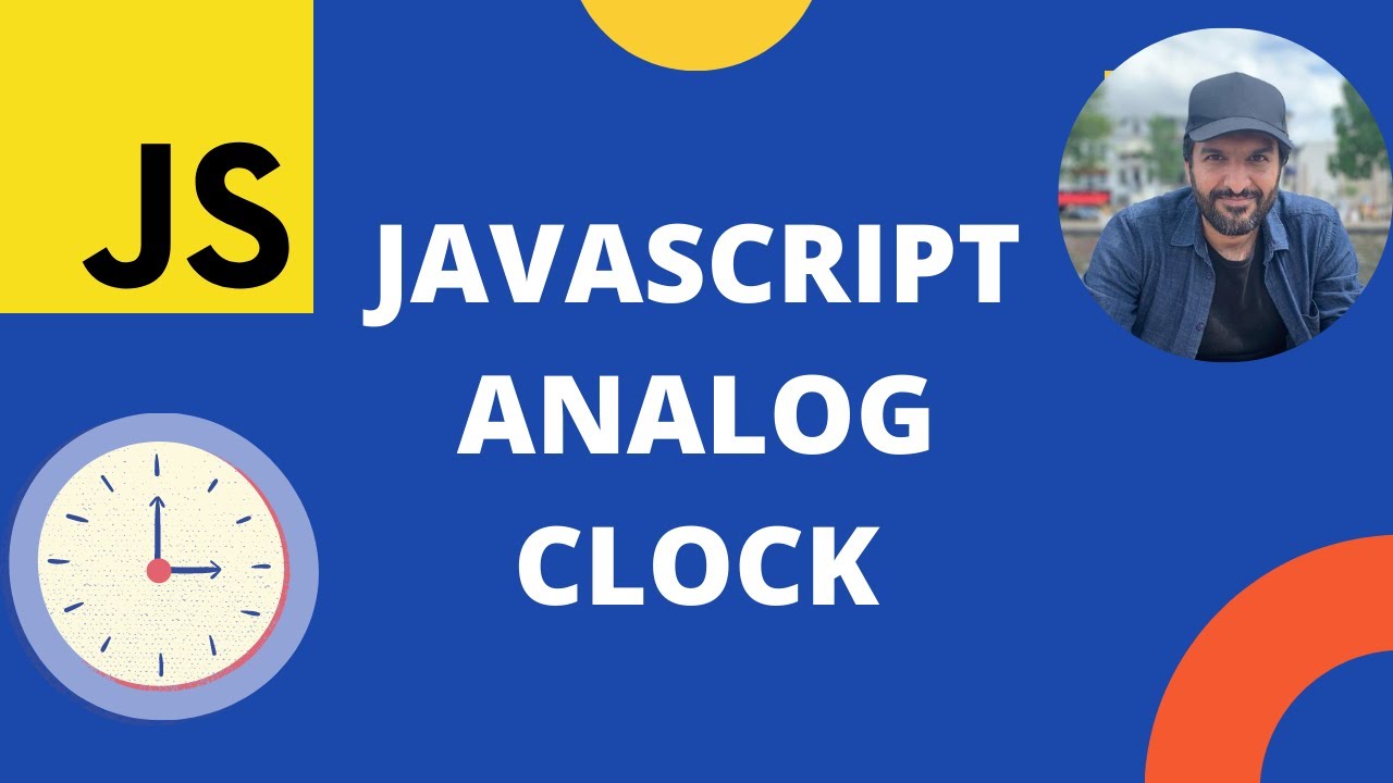 Javascript Analog Clock ! Beginner Javascript Project
