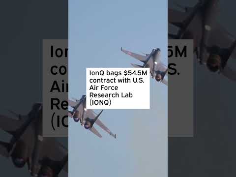 IonQ bags $54.5M contract with U.S. Air Force Research Lab #IONQ #IONQStock #QuantumComputing