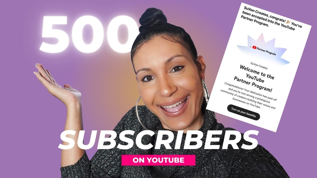 Becoming a YouTube Partner at 500 Subscribers + 3,000 Watch Hours 🎉
