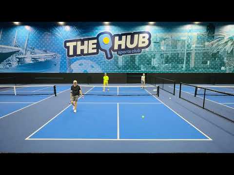Drive drop combo pickleball drill - 5am Alameda HUB