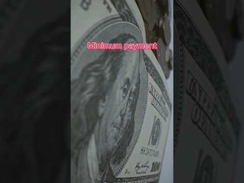 MINIMUM PAYMENT | CUSTOMER SERVICE DEFINITION