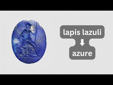 How lapis lazuli led to a word for ‘blue’