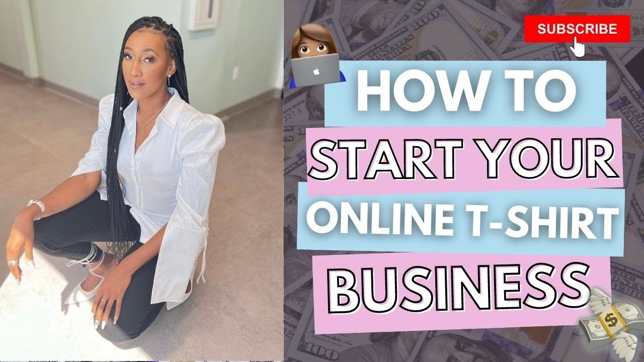 How To Start an Online T-Shirt Business at Home with No Money or $100 | EllieTalksMoneyTour.com