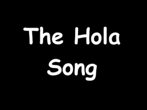 Hola song! Greetings in Spanish with English subtitles.