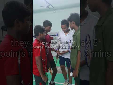 Let's play a match 🏸 #badminton #viral #shots