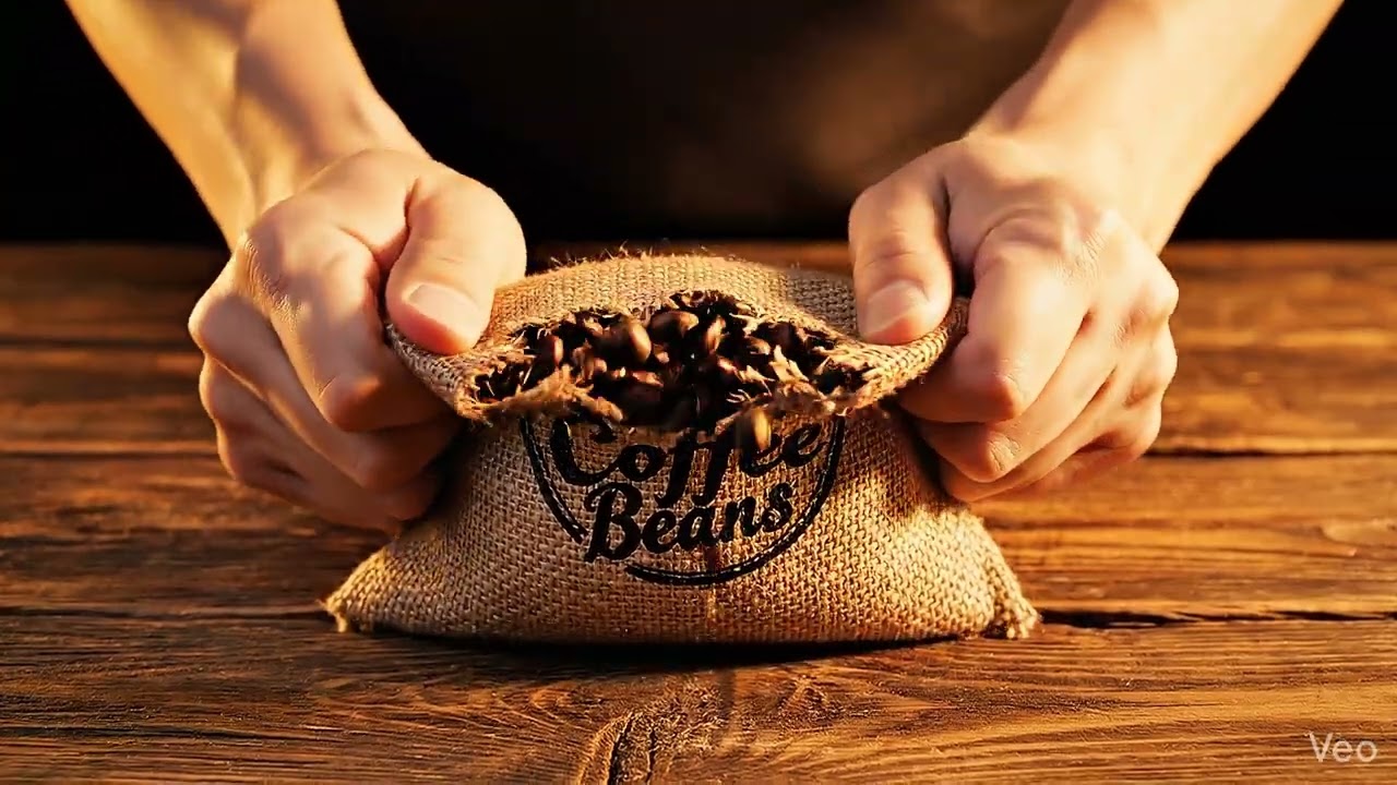 Premium coffee Beans ai video#viralvideo #satisfying #viral AI studio