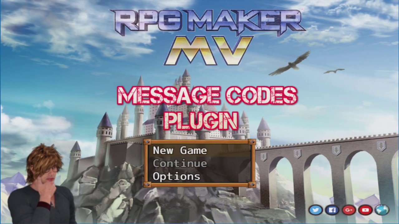 RPG Maker MV Message Plugin - Message Codes MV Plugin Showcase