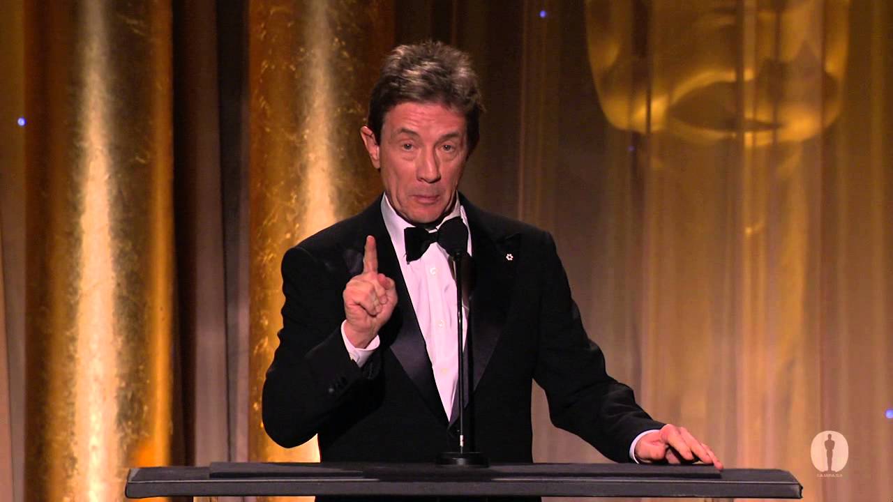 Martin Short honors Steve Martin at the 2013 Governors Awards