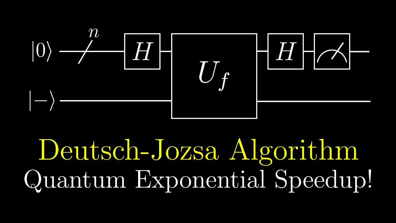 Deutsch-Jozsa Algorithm: Exponential Speedup on a Quantum Computer!