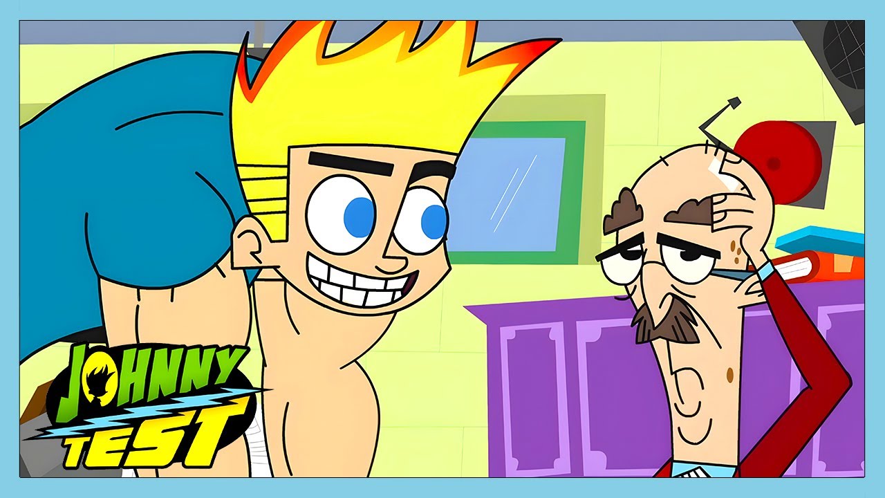 SUPER, MASSIVE JOHNNY! | Johnny Test | WildBrain Robots