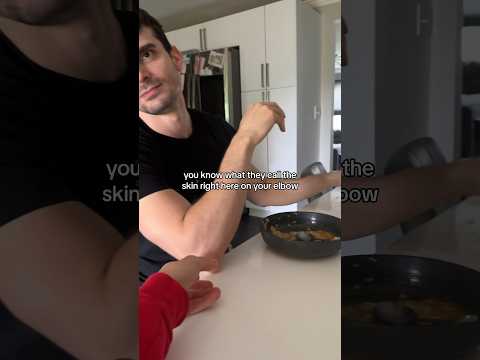 Anatomy with Sidney and Giacomo π₯π#marriedlife #wenis #elbow #anatomy #teachingmoments