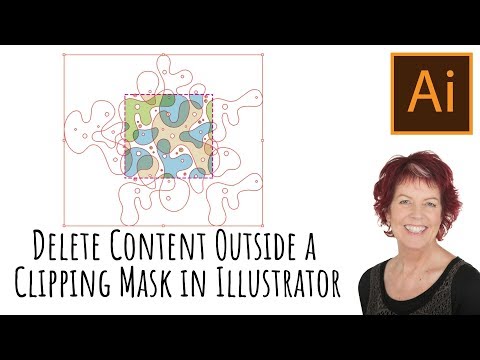 Illustrator - Delete Content Outside Clipping Mask