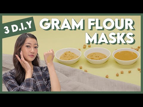 3 Simple/Effective Gram Flour | No more acne!!