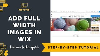 Wix Strips: How To Add Full Width Images In Wix With Strips