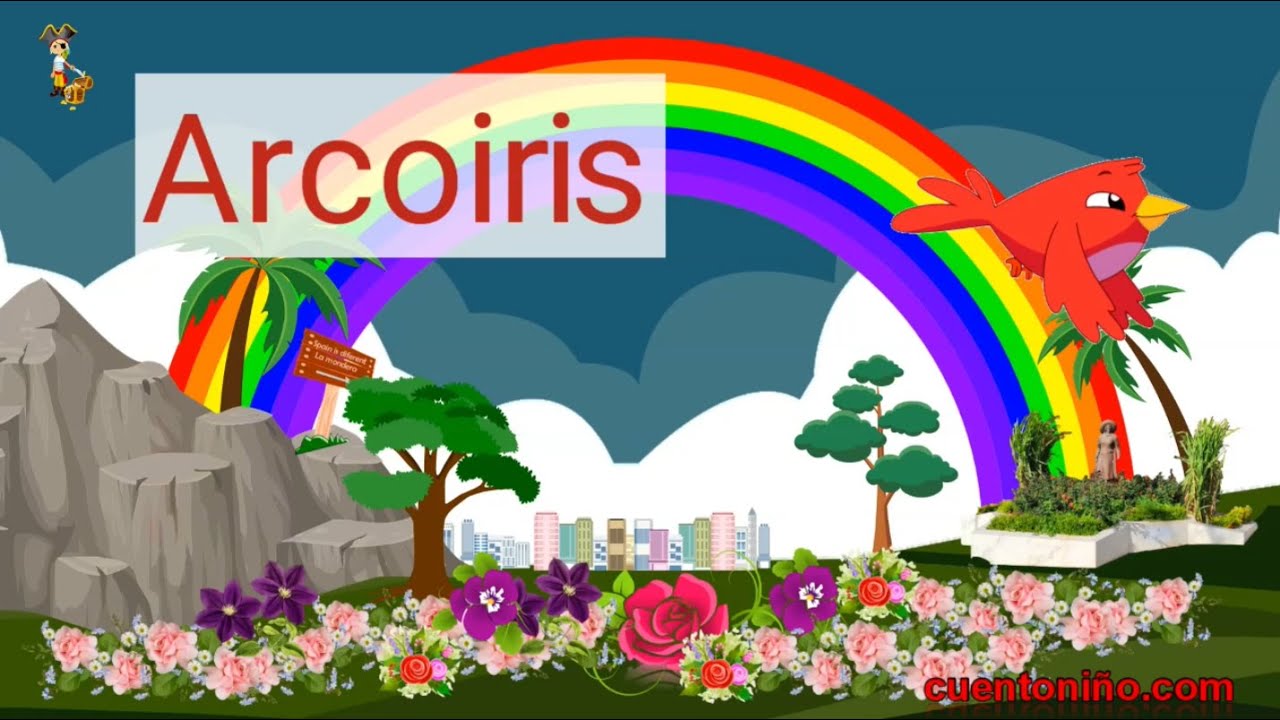 ARCOIRIS 【cuentos CORTOS 💖 con VALORES】