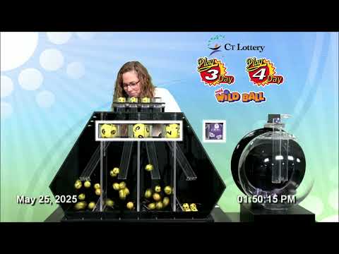 Play3 Day/Play4 Day Drawing For 05/25/2025