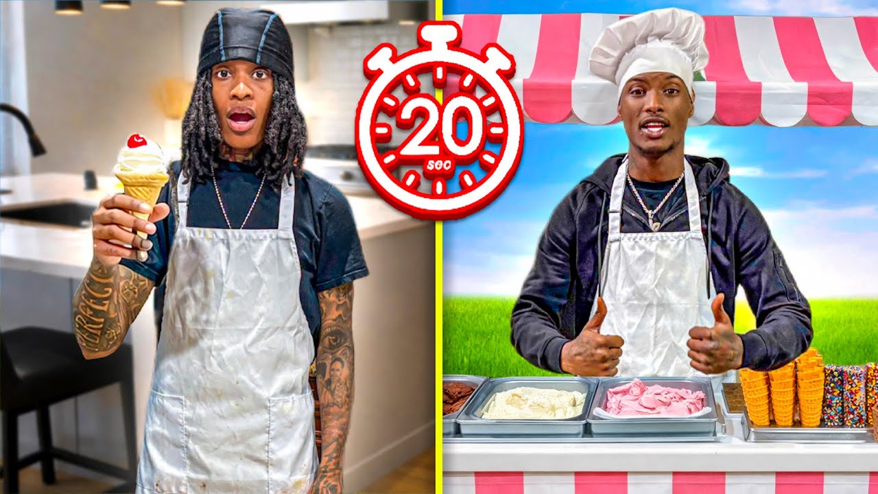 20 Minute Milkshake Challenge😱WHO REALLY WON?!”