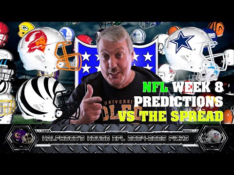 NFL Week 8 ATS Picks for the 2024-2025 Football Season