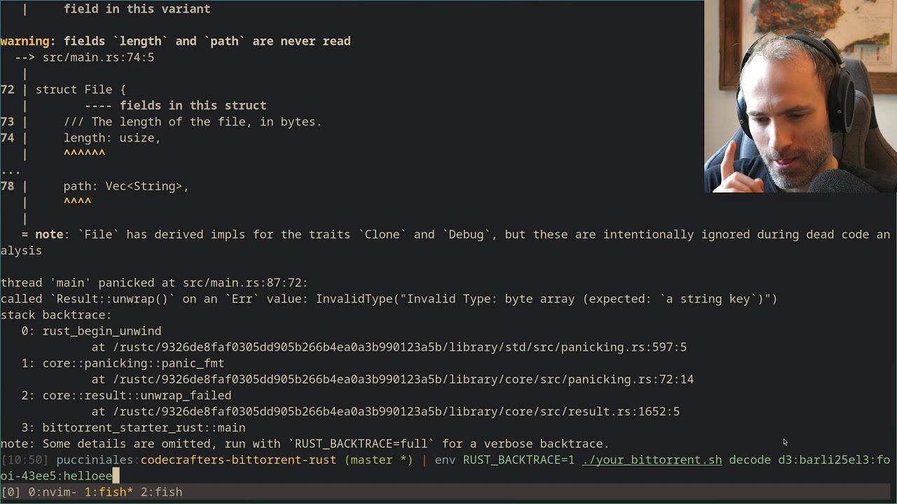 Implementing (part of) a BitTorrent client in Rust