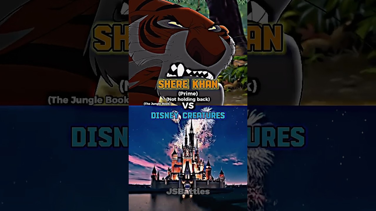Shere Khan vs Disney