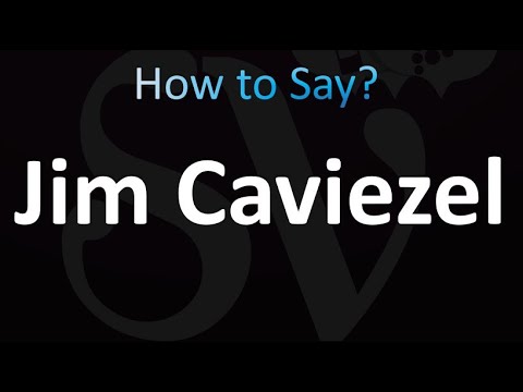 How to Pronounce Jim Caviezel (correctly!)