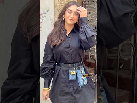 Krystle Dsouza all black fit is show stealer of the day ! ♠️🔥