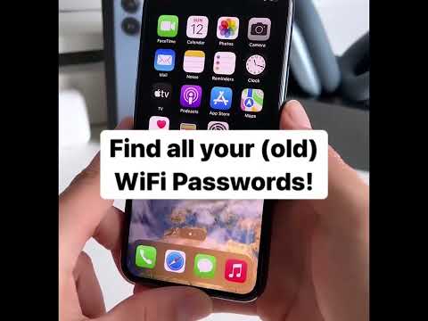 iPhone 13/12/11 - How To Find iPhone WIFI Password iOS 16 in 2022 #shorts