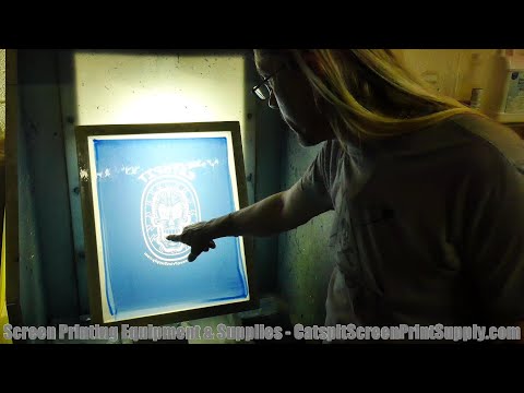 1 Color Screen Printing Design For Light Colored Garments | Learn How ...